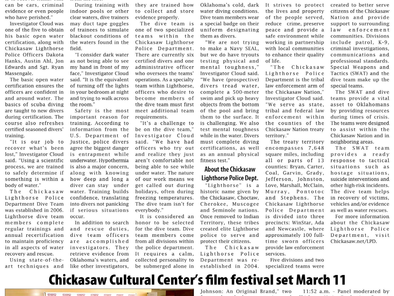 Chickasaw Nation News February 2