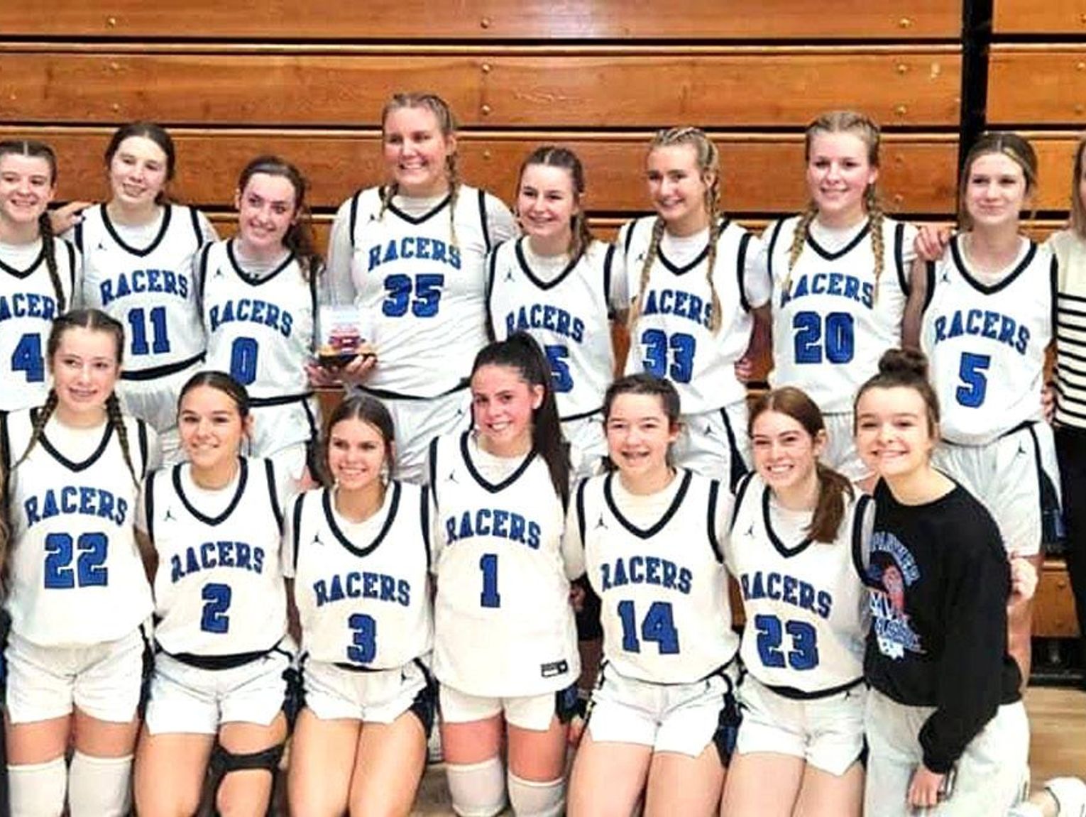 Racer girls win Consolation Championship at Harrah