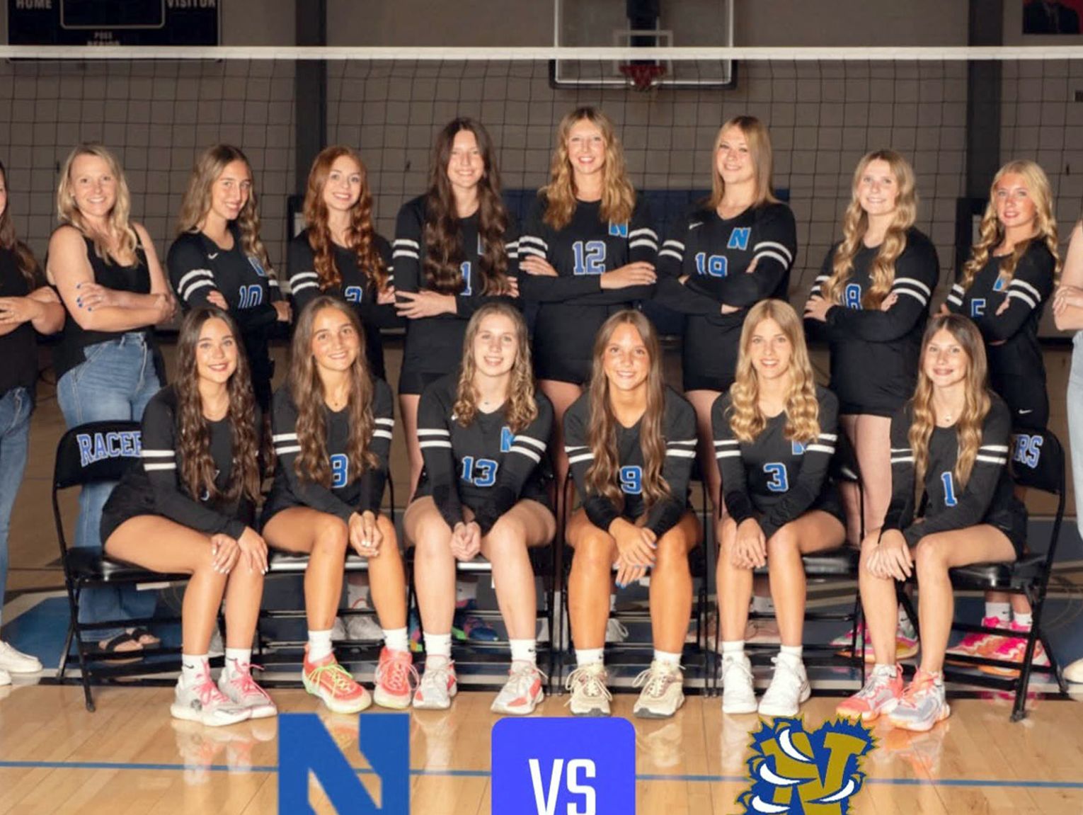 Racers V-Ball takes it to the court