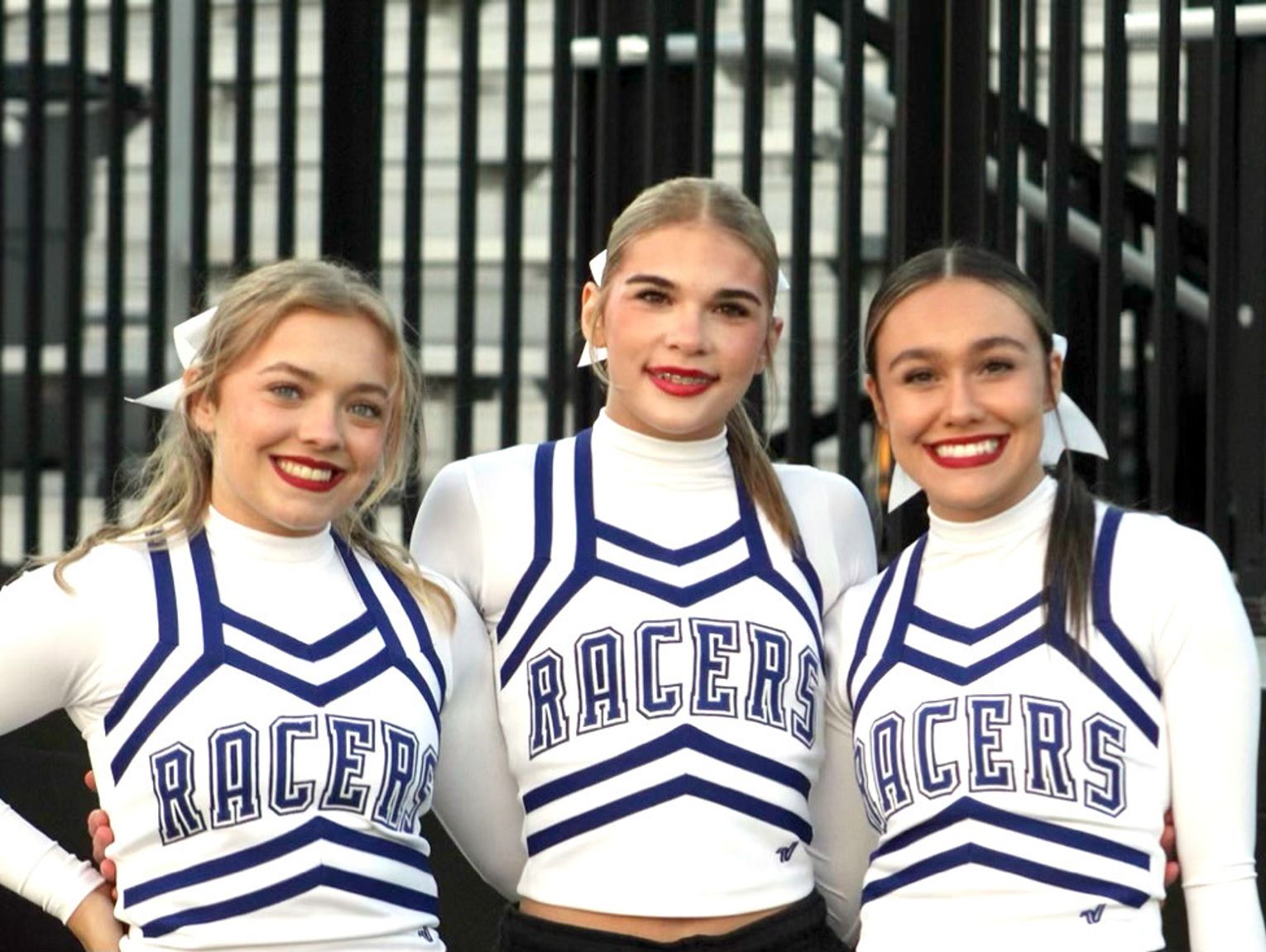 Showing their Racer spirit for all 12 years of school