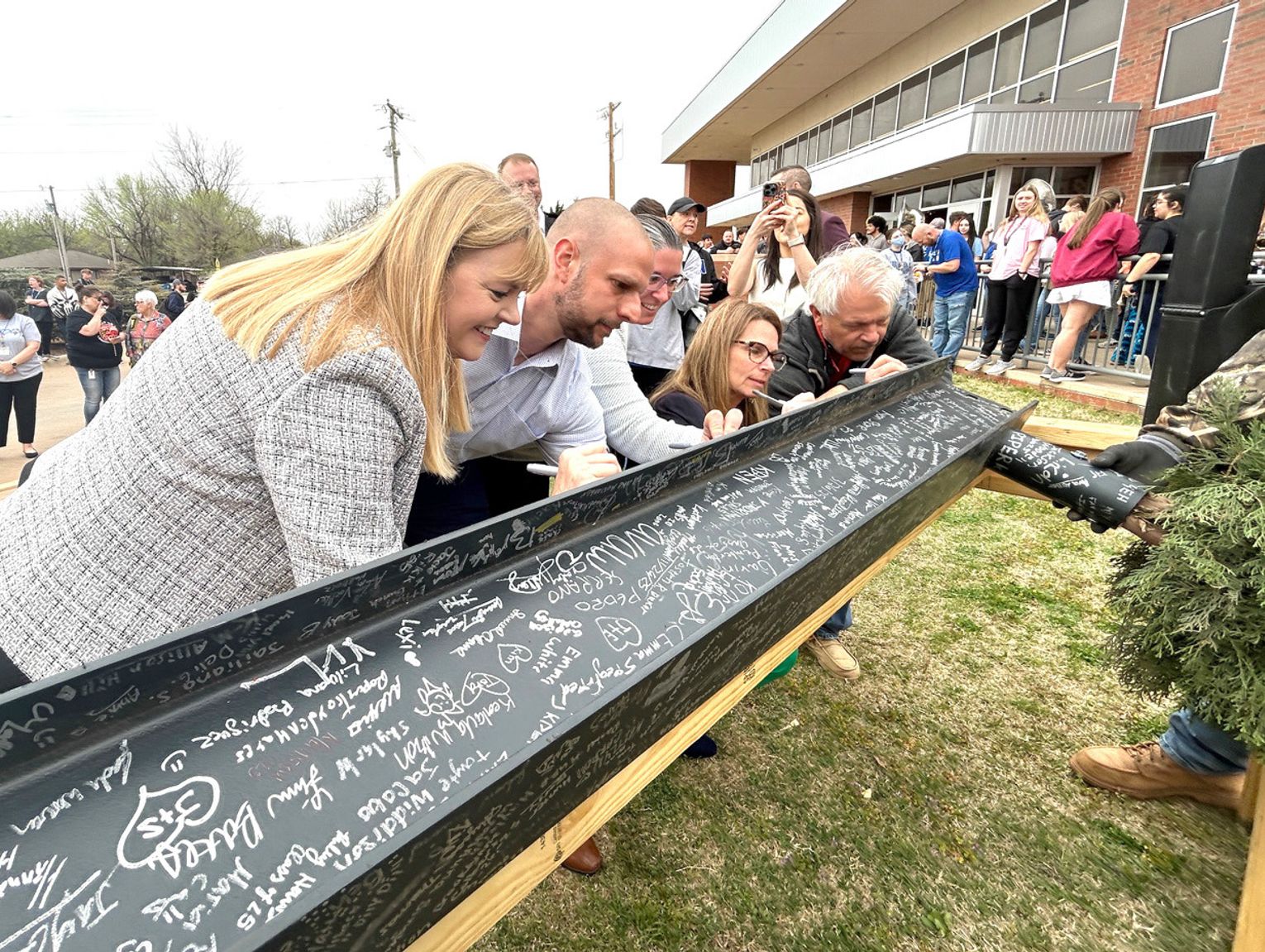 Topping Out Newcastle High School