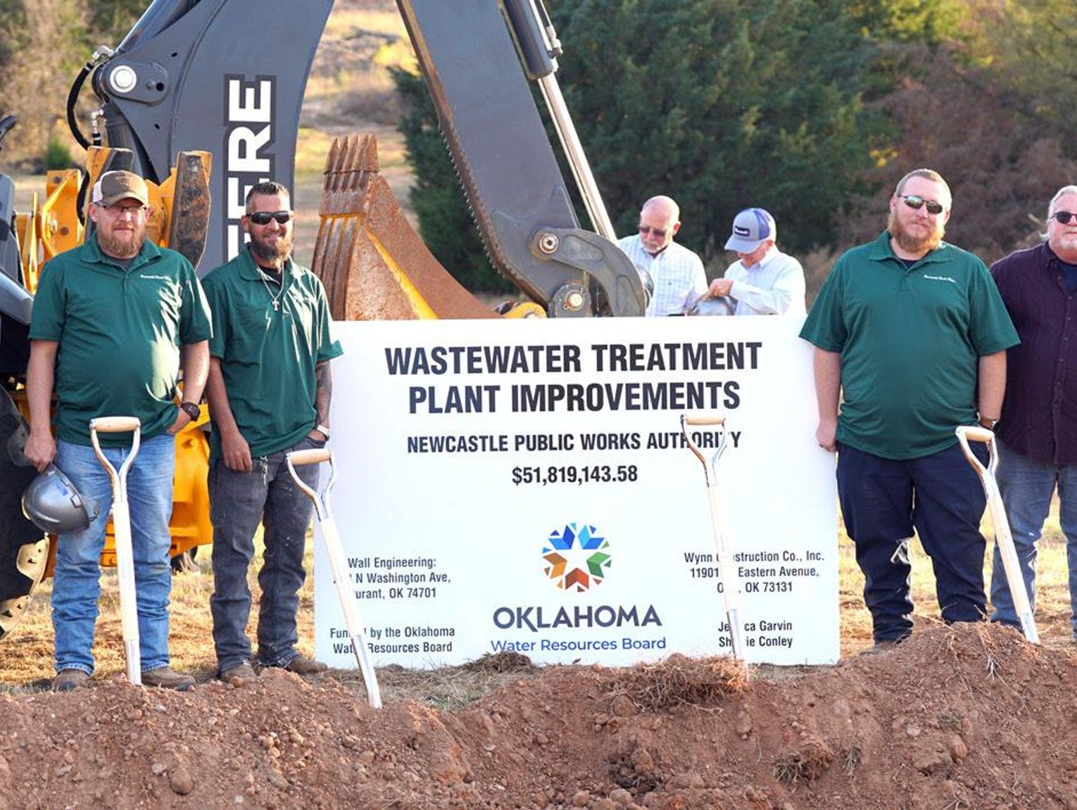 Wastewater Plant Groundbreaking